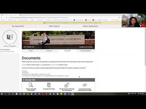 How To Apply for Transfer Admission for USC Viterbi for Fall 2022