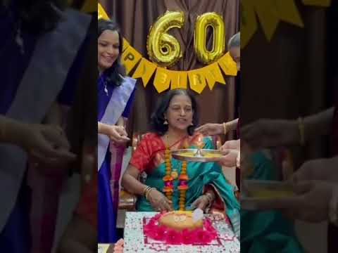 My mother's 60th Birthday celebration Satara #shorts