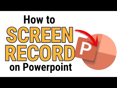 How to Screen Record on Powerpoint with Audio