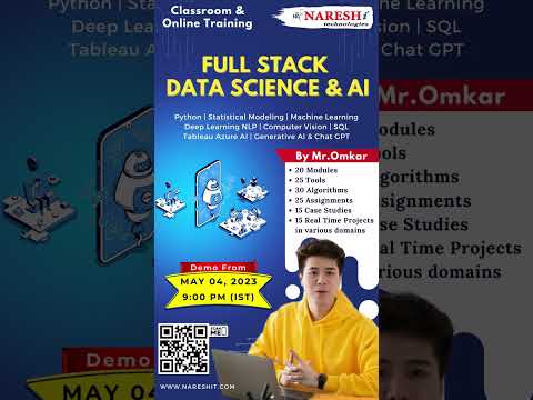 Full Stack Data Science & AI Training By Omakar | NareshIT