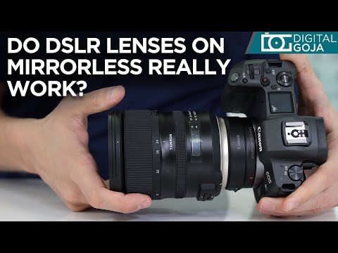 Are DSLR Lenses Compatible With Mirrorless Cameras? | Tamron EF lenses on the Canon EOS R