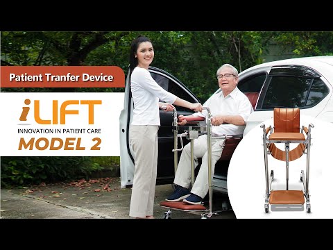 iLIFT patient lift transfer from bed to chair for disabled or patient lifting equipment home use