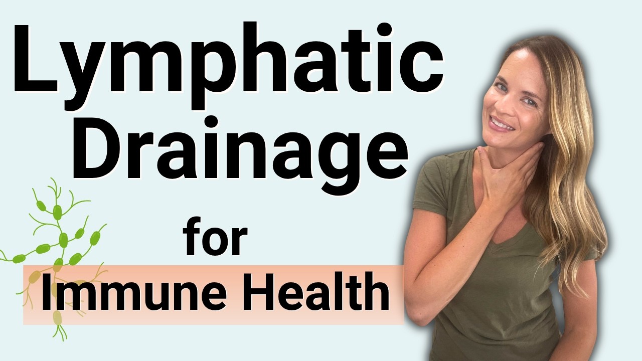 5 Minute Lymphatic Drainage Routine for your Immune System Health