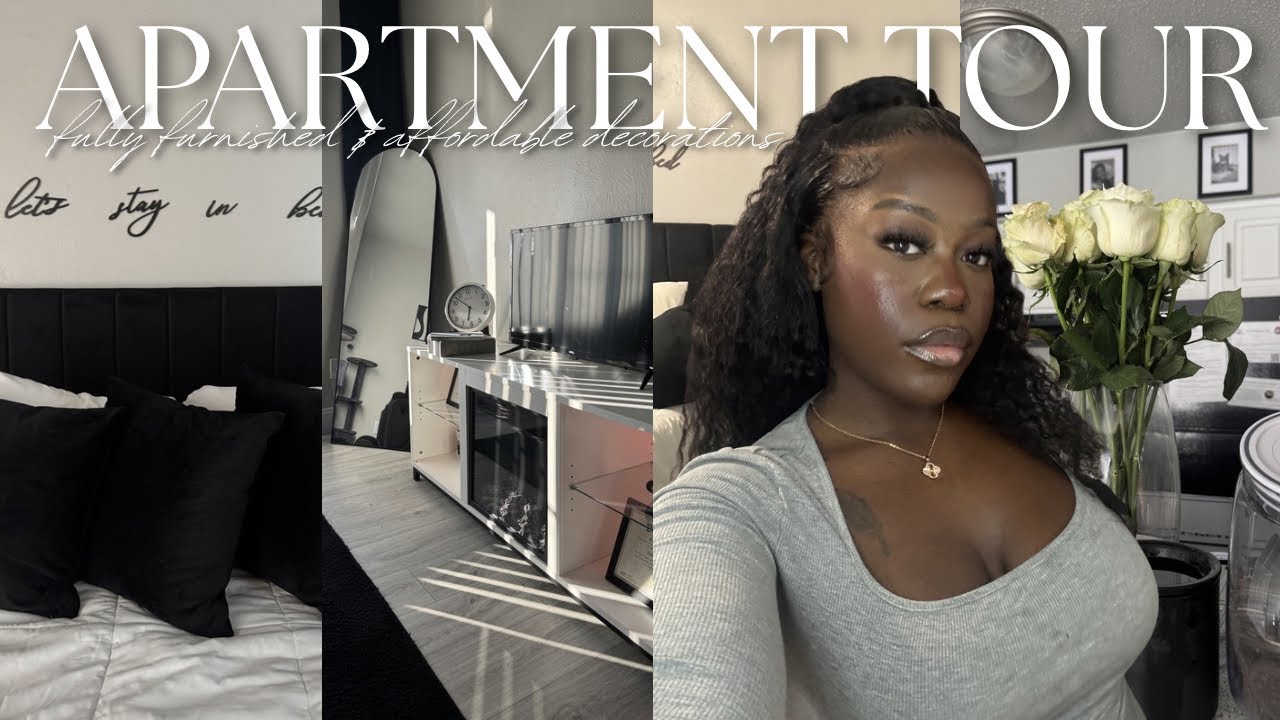 MY $800 APARTMENT TOUR IN DALLAS,TEXAS | Aesthetic , Fully Furnished and Affordable Decor | Kaia