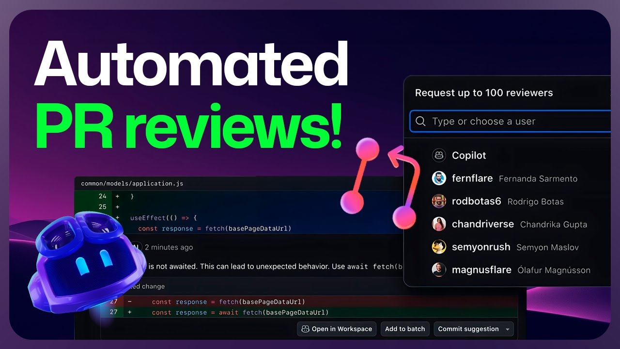GitHub Copilot code review | New feature announcement