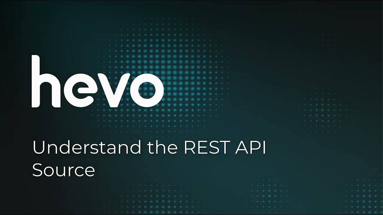 REST API - Understand the REST API Source