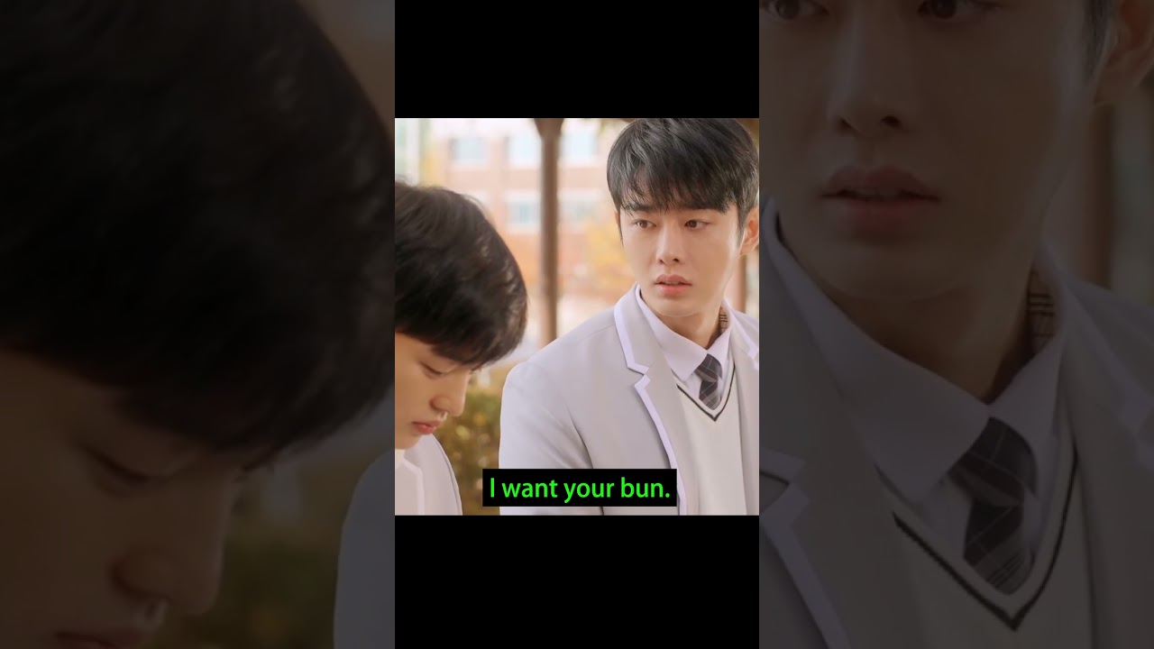 he ate his cream 😝 #cherryblossomsafterwinter #blseries