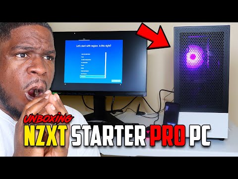 Unboxing MY FIRST GAMING PC | NZXT Starter Pro