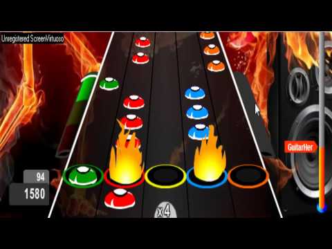 Guitar Flash Custom Scar Symmetry - Retaliator Solo 100% FC Expert