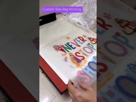 Custom Tote Bag Printing: Your Design, Photo or Logo Printed for Less! 💼✨