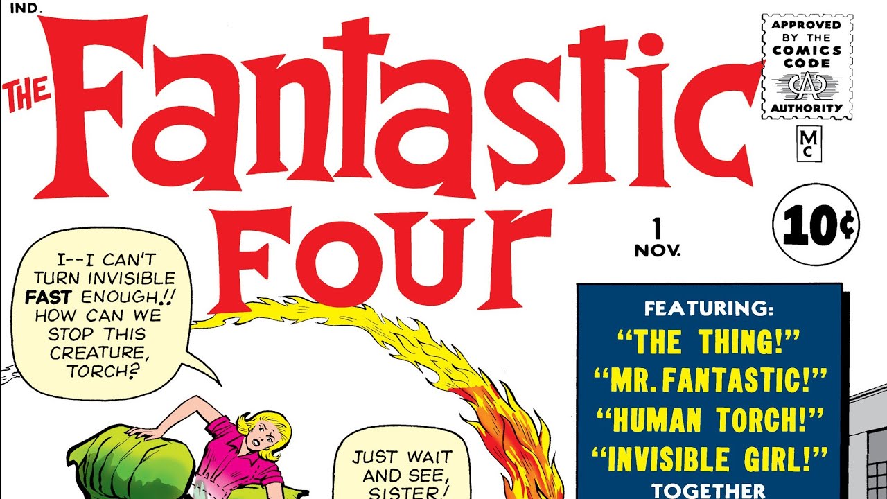 FANTASTIC FOUR #1 (August 1961) -Classic Comic Books