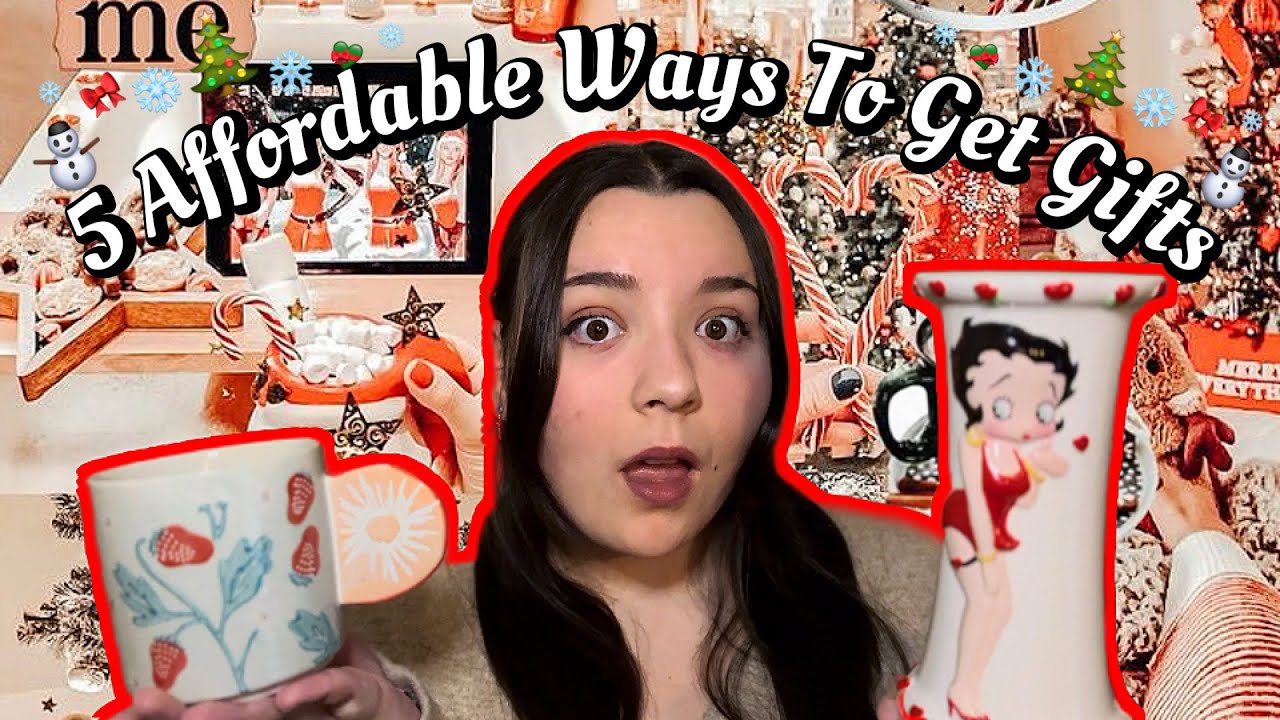 5 Affordable Gift Ideas 