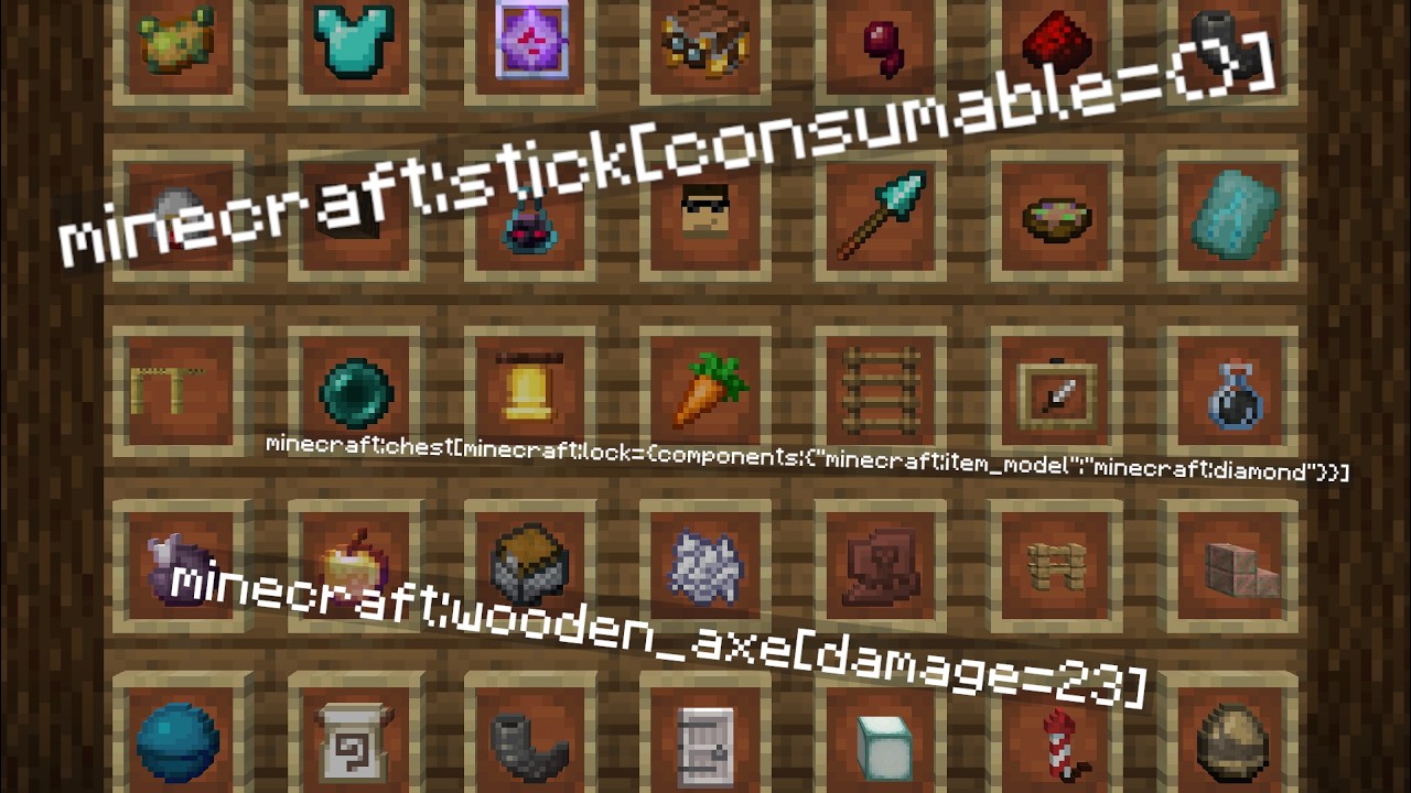 How to use every Item Data Component in Minecraft 26.1.2 Java