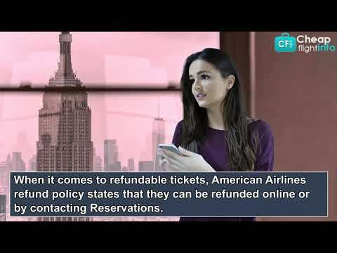 How To Get Flight Refund American Airlines | Refund Policy