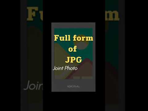 full form of JPG
