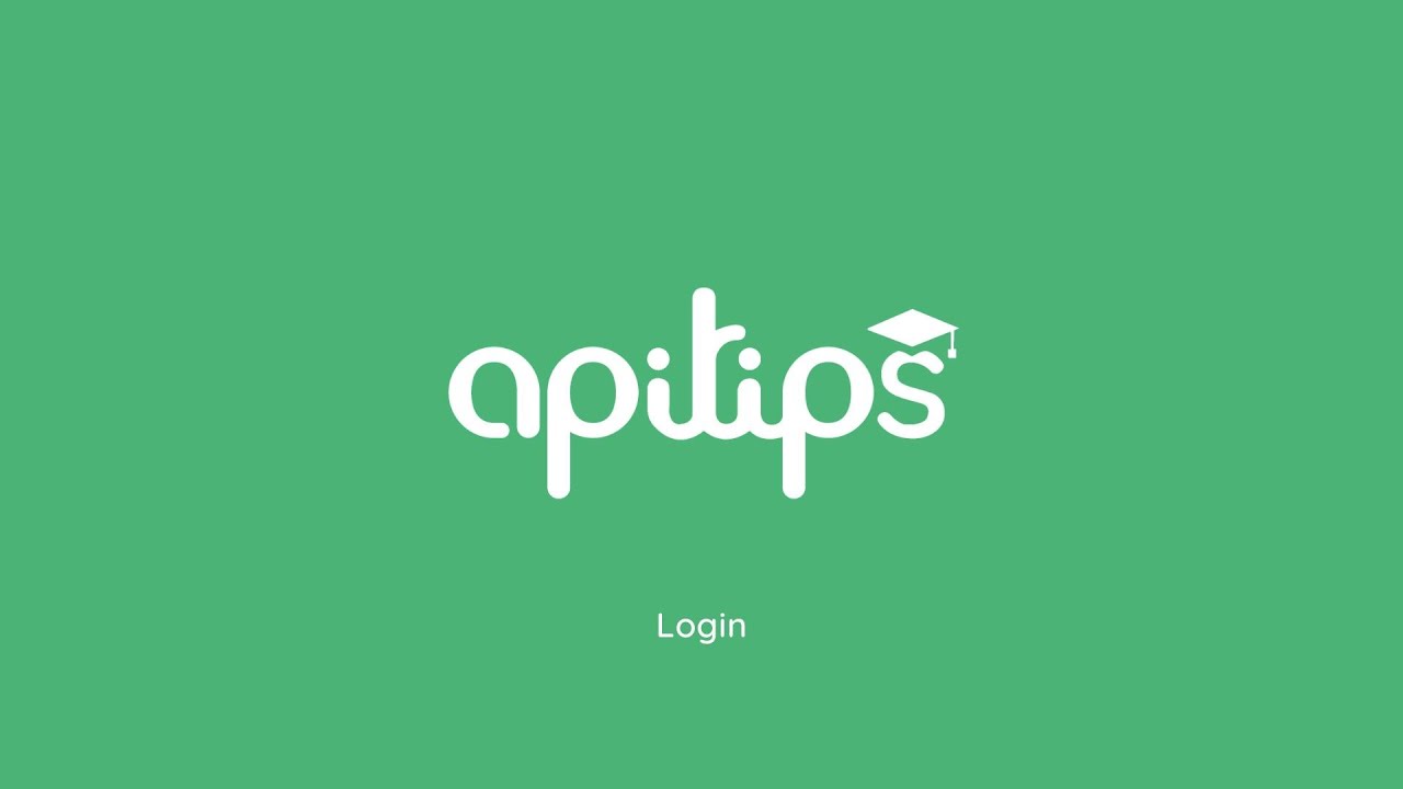 Apitips - Login