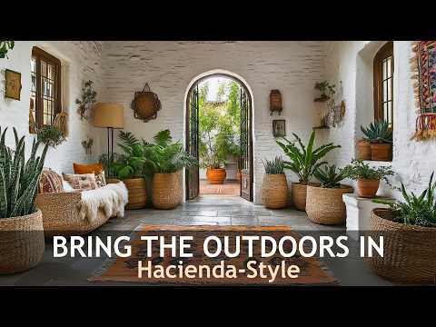 Hacienda Decor Fans: You’ll Love This Indoor Garden Style