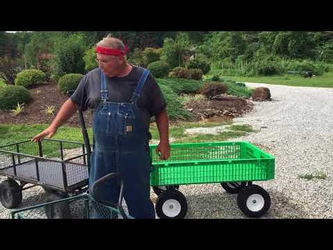 Reviewing Garden Carts or Utility Wagons.