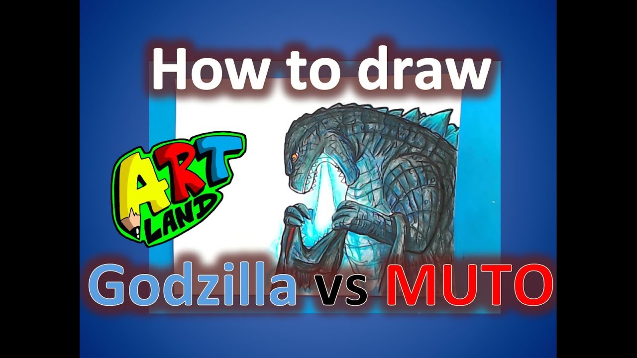 How to Draw Godzilla Defeating the MUTO