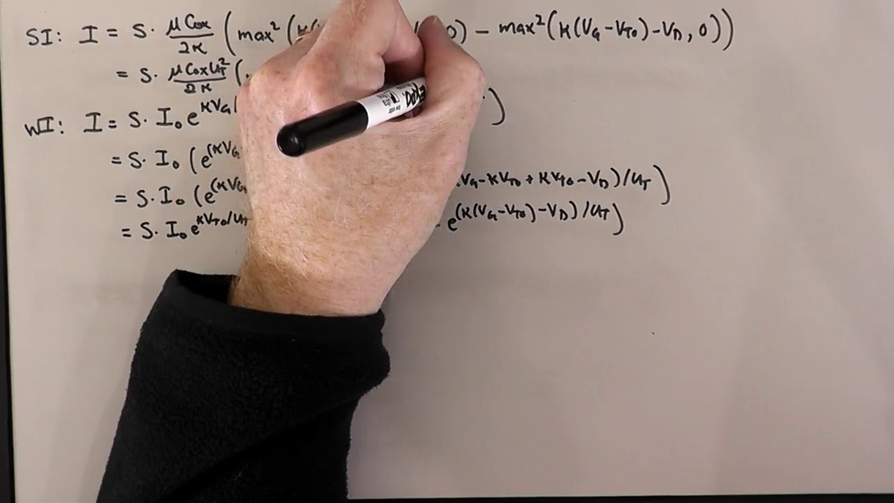 EKV Model: MOS Transistor Modeling at All Inversion Levels