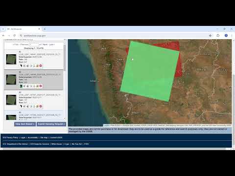 How to download Landsat 8 data using USGS Earth Explorer