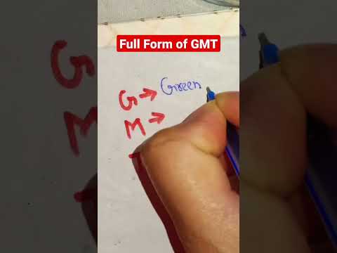 Full Form of GMT #shorts #viral #trending #ytshorts #uniqueknowledge