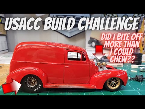 1940 Ford Sedan Delivery 1/25 Scale Build off challenge.This build has truly tested my skills!!!