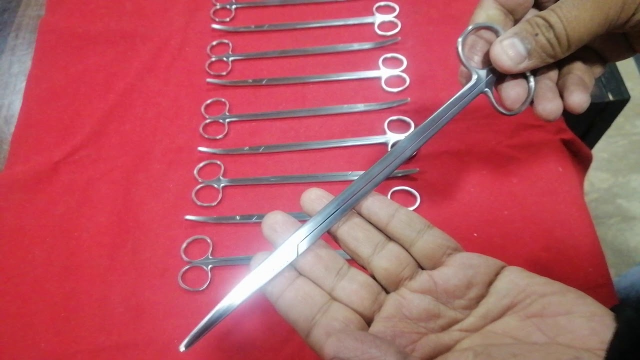 Dissecting scissors Nelson-Metzenbaum 230mm curved