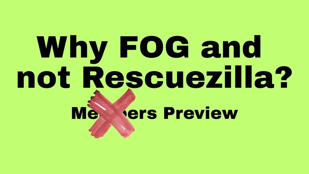 Why use FOG?