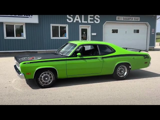 1970 Plymouth DUSTER 340 4-Speed Rotisserie Restored With Warran ...