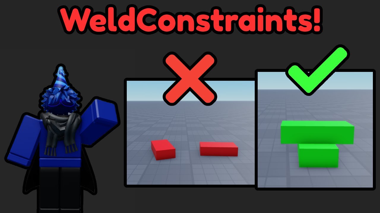 WeldConstraints! | Roblox Studio