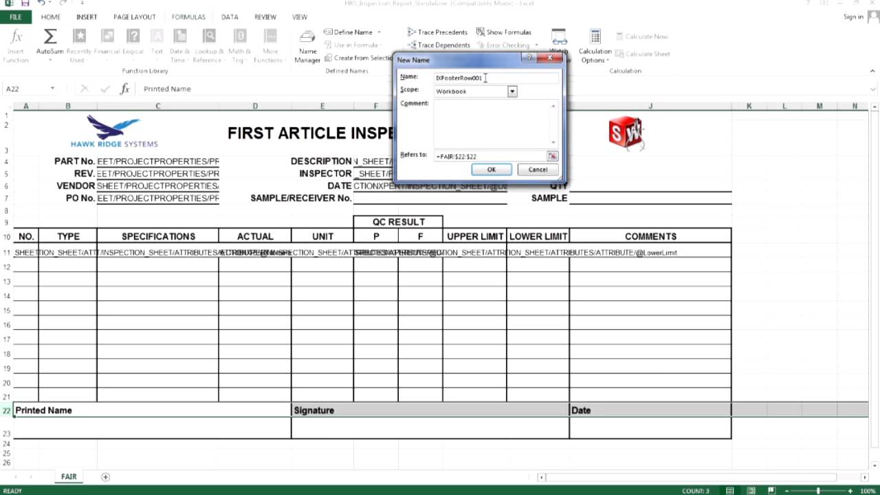 SOLIDWORKS Inspection - Creating a Custom Report Template [Pt. 3]