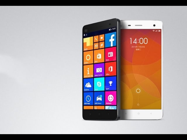 Xiaomi Mi 4 running Windows 10 Mobile captured on camera with stable ...
