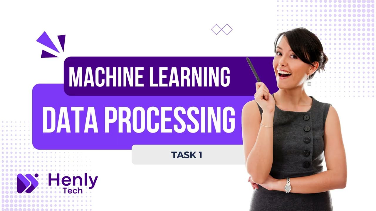 Data Preprocessing| Machine Learning Task 1 Tutorial