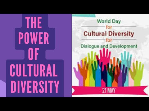 World Day for Cultural Diversity for Dialogue and Development.