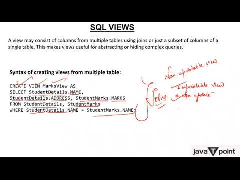 Views in SQL in Hindi l SQL Tutorial l Javatpoint Hindi