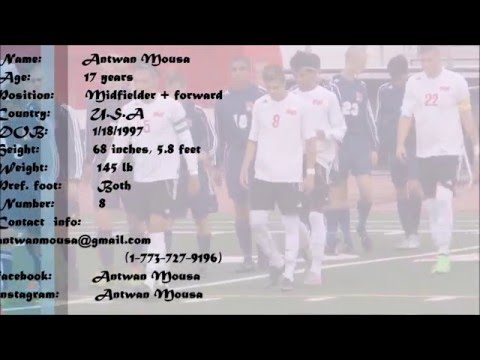 Football/Soccer highlights+CV |Antwan Mousa| season 2013 and 2014