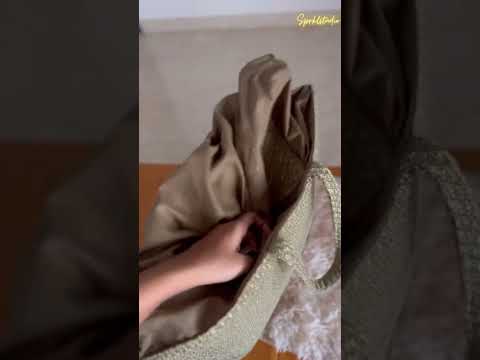 Behind The scenes | Making of Green Gleam Tote | Sprklstudio