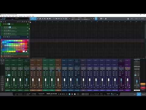 Studio One Color Toolbar