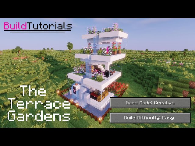 The Terrace Gardens base Minecraft Map