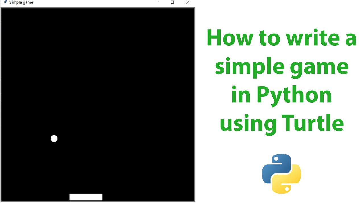 Python Turtle Game Tutorial: Creating a Bouncing Ball Game with Code #gamedesign #videogametutorial