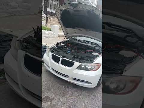 bmw coolant bleed 3 times. yoy here that noise