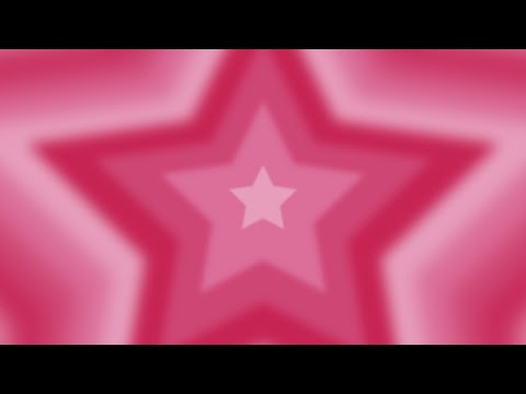 4K 1 Hour Y2K Aesthetic Aura Red Pink Star Tunnel Screensaver Background Video Lightning Mood Light