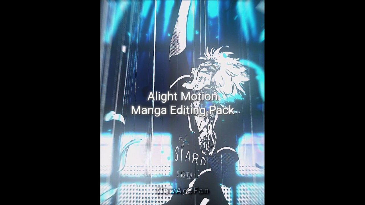 Manga Editing Pack || Alight Motion
