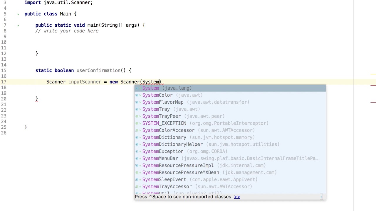User Friendly boolean (Java method) task walkthrough