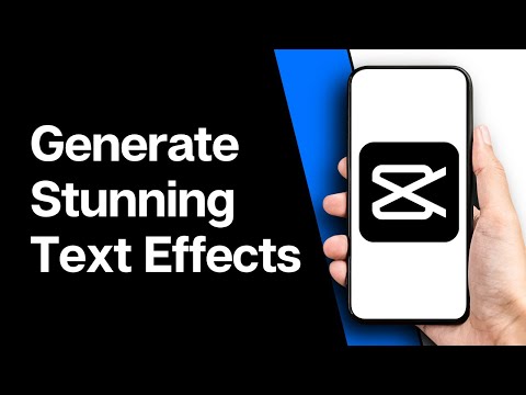 How to Generate Stunning Text Effects on CapCut | AI Text Effect Generator (2024)