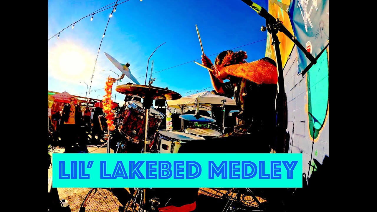 Wave Wise ~ lil' lakebed medley ~ Drum Cam
