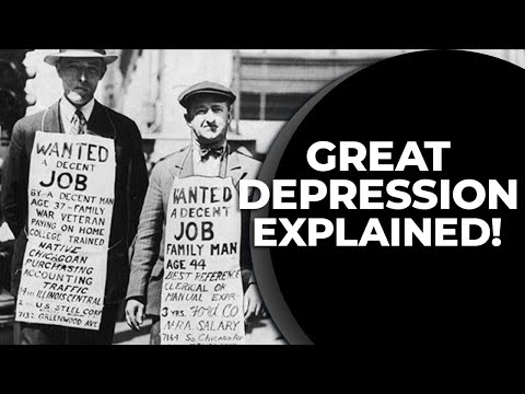 The Great Depression Explained! Great Depression Documentary You Must WATCH!
