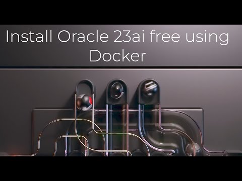 Install Oracle database using Docker