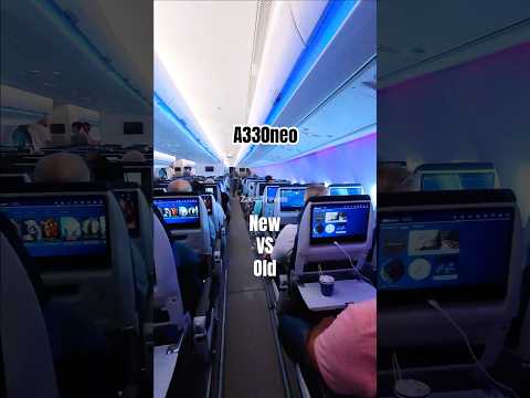 New vs Old Malaysia Airlines A330neo economy - shocking difference!